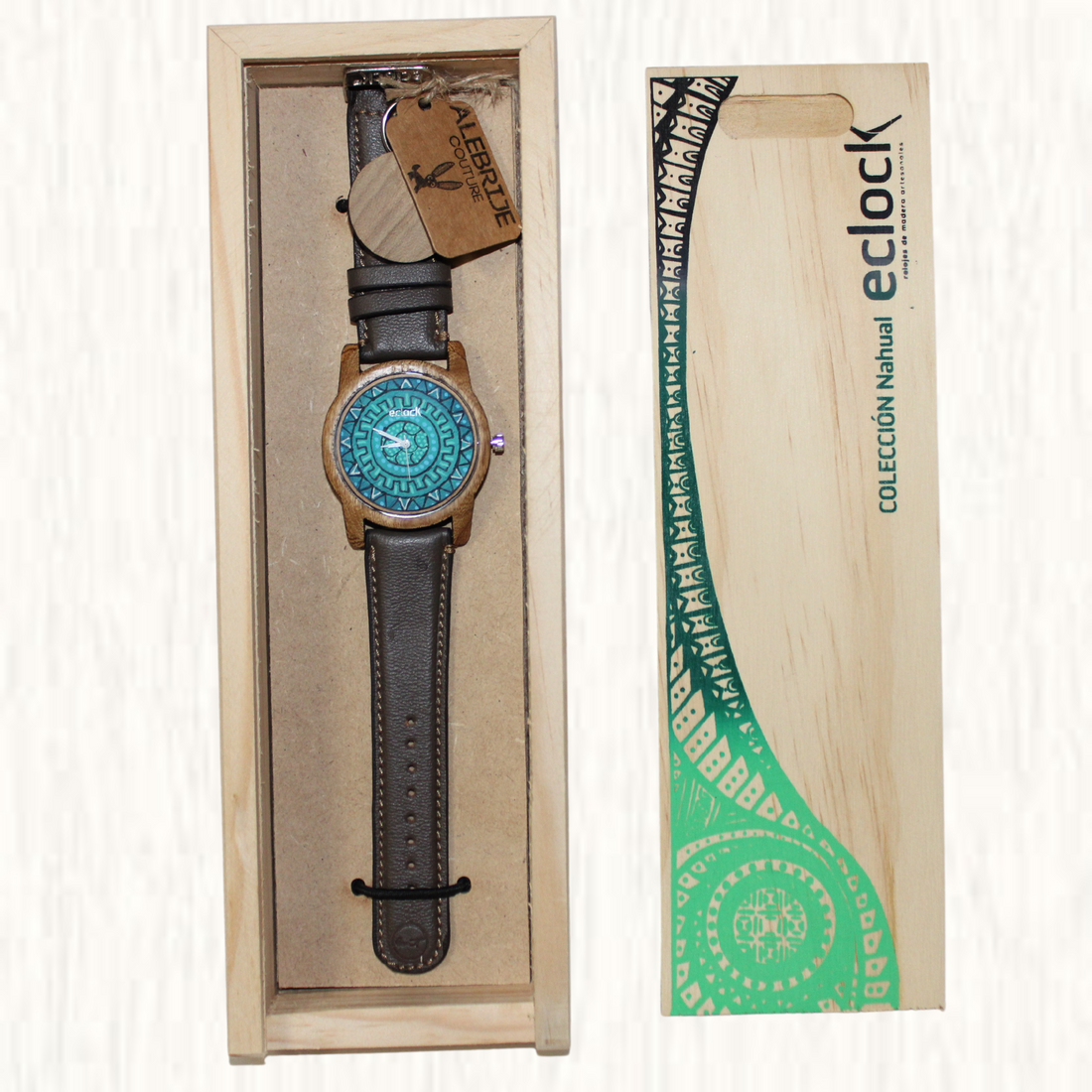 Alebrije Eclock Tlaliac Turquesa Nahual Men Watch – Alebrije Couture